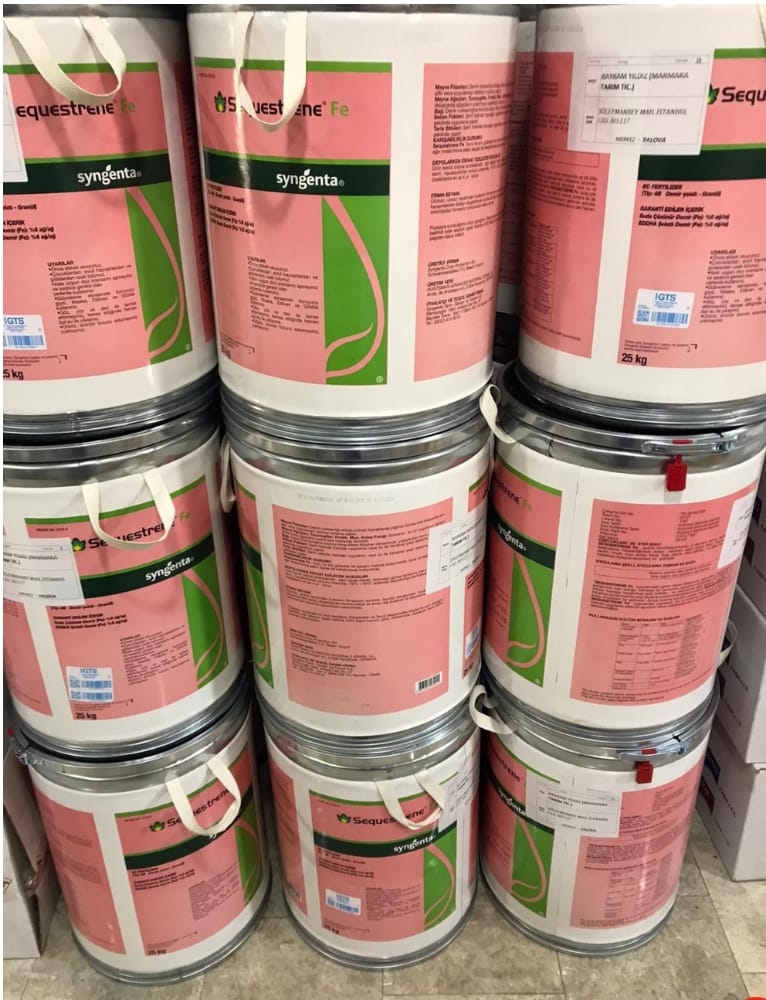 Sequestrene (Fe)demir şelatı Fiyat ve Özellikleri | Tarım Mahsulleri Ofisi
