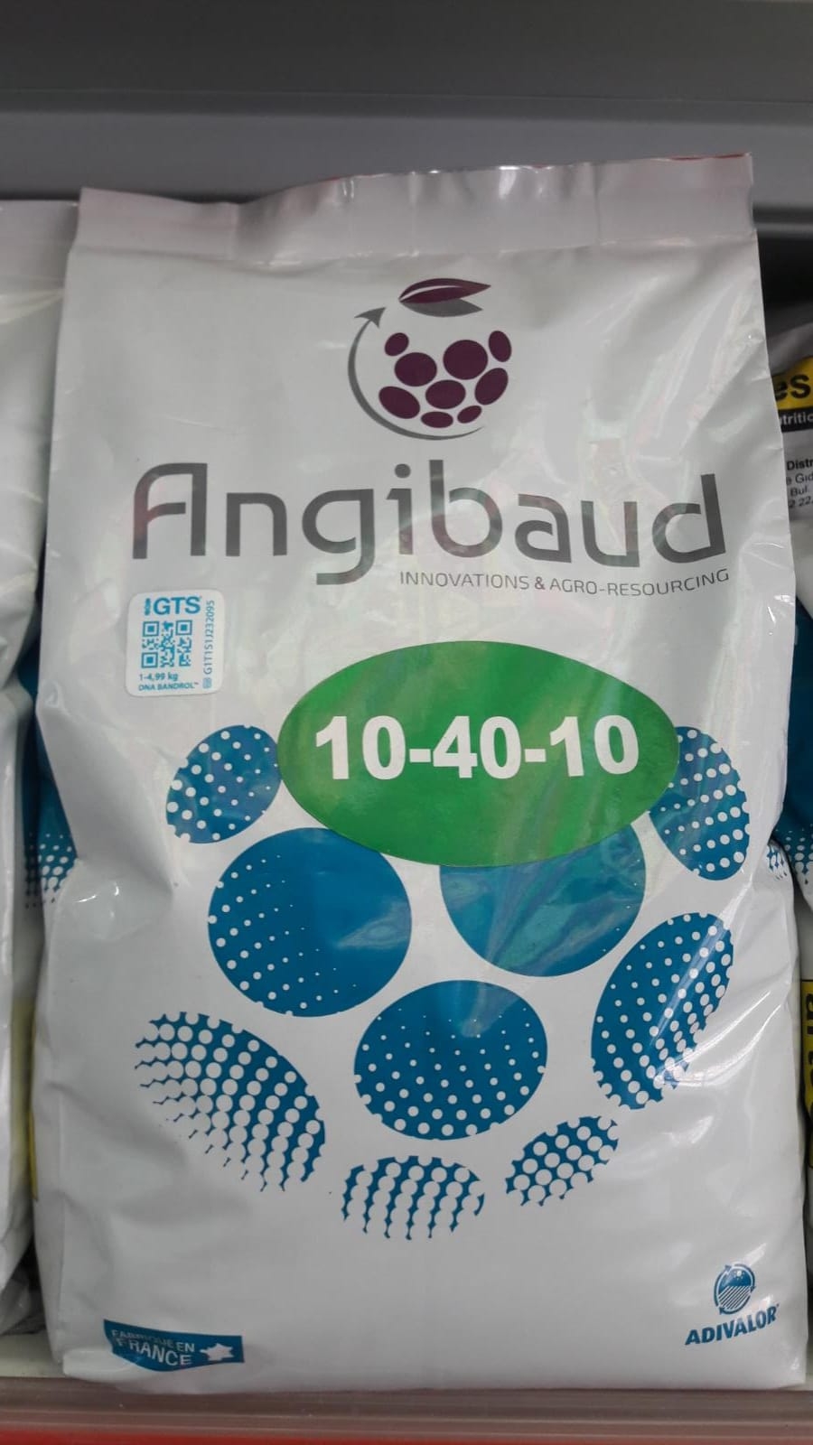 ANGIBAUD DEROME 10 40 10 GÜBRE 2 Kg | Tarım Mahsülleri Ofisi